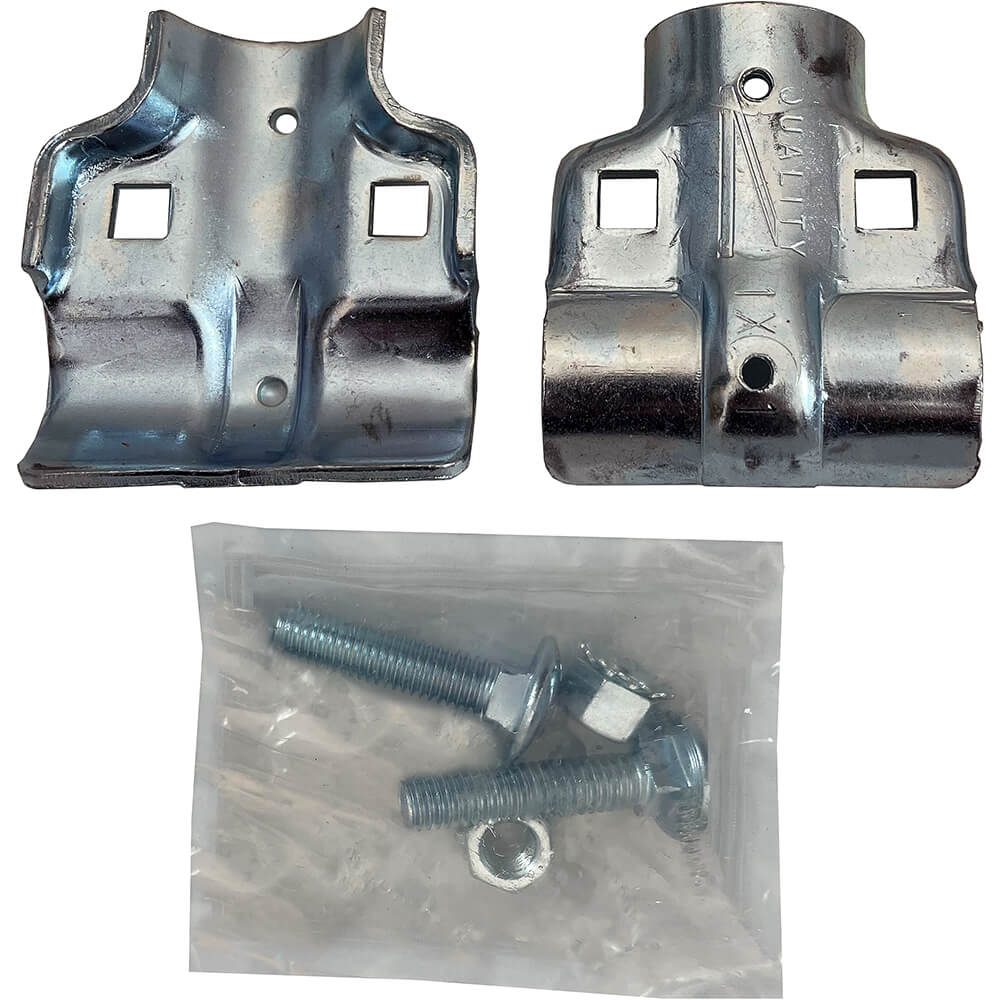 Heavy Duty Replacement Brace Clamp With Hardware for Clothes Rack Rail ...