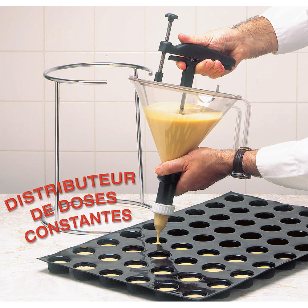 Clear, Polycarbonate Portion Control Batter Dispenser With Stand ...