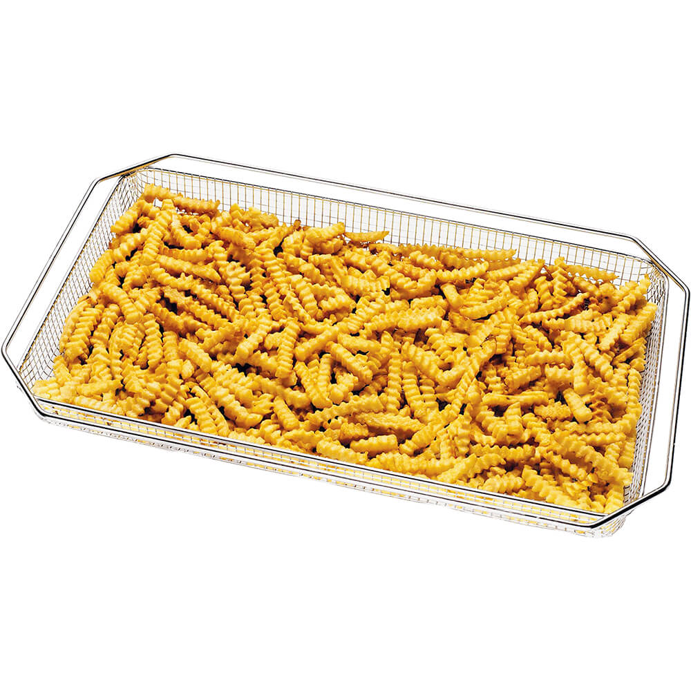 Stainless Steel Roasting Pan Wire Fry Basket, 1/1 GN, Full Size | 11750 ...