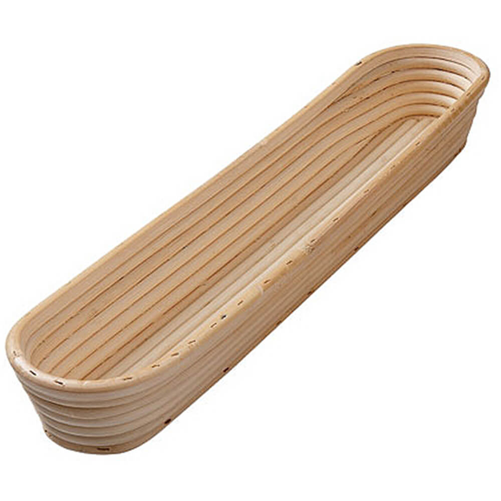 Willow Long Banneton Proofing Basket, 18" | 118516 | Matfer Bourgeat