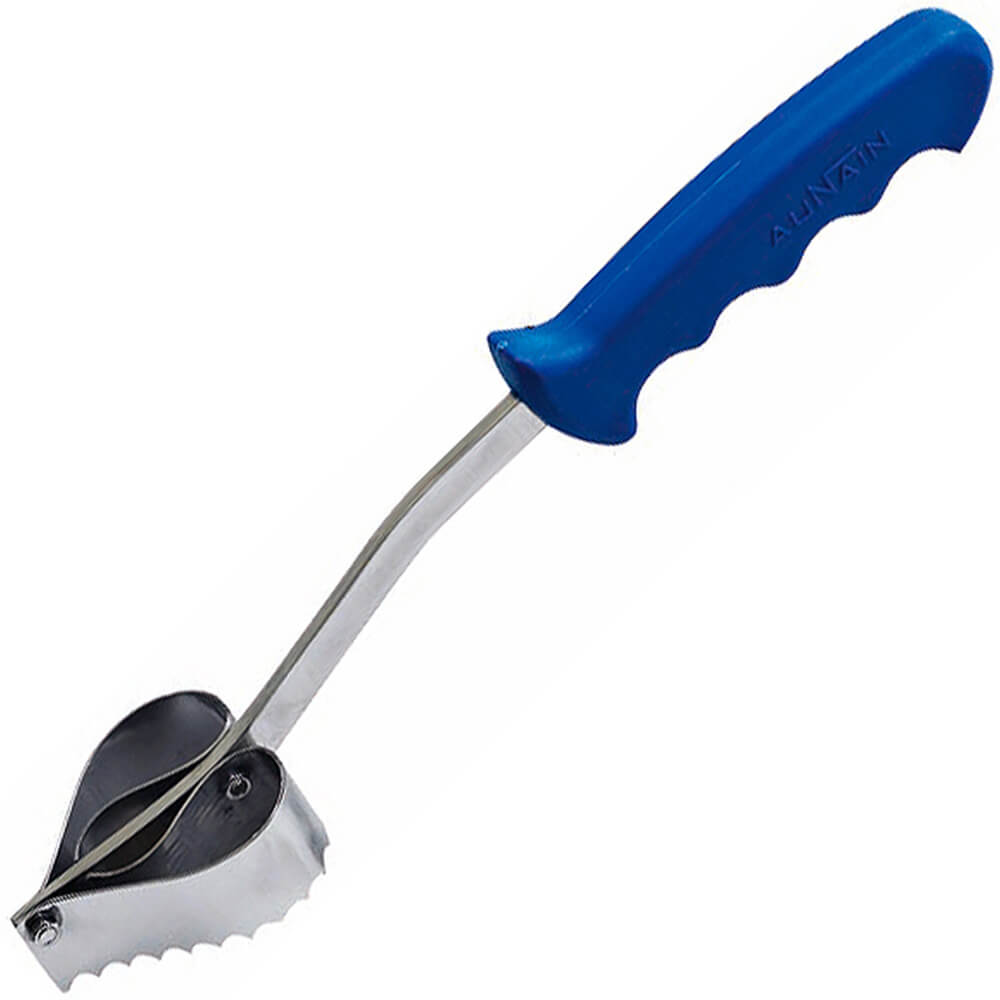 Blue, Stainless Steel Fish Scaler, Plastic Handle | 121103 | Matfer ...