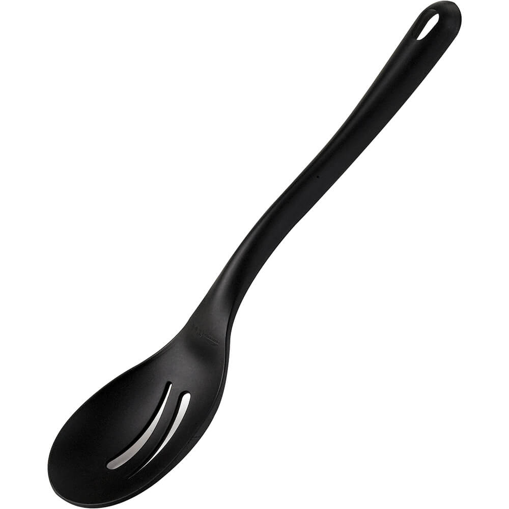 Paderno Black, Composite Fiberglass Heat Resistant Slotted Spoon, 13.75 ...