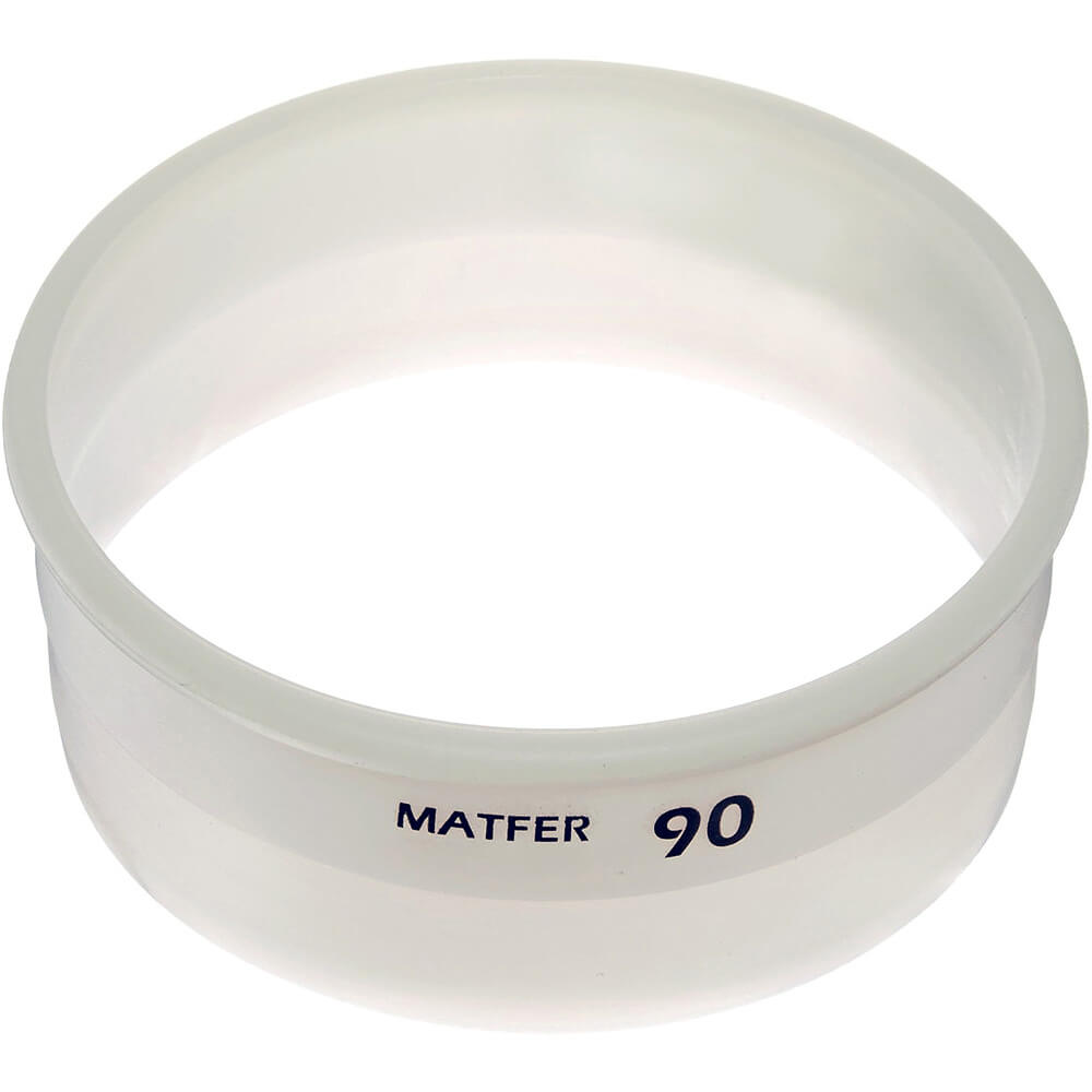 Exoglass Round Pastry / Cookie Cutter, 3.5" | 150163 | Matfer Bourgeat