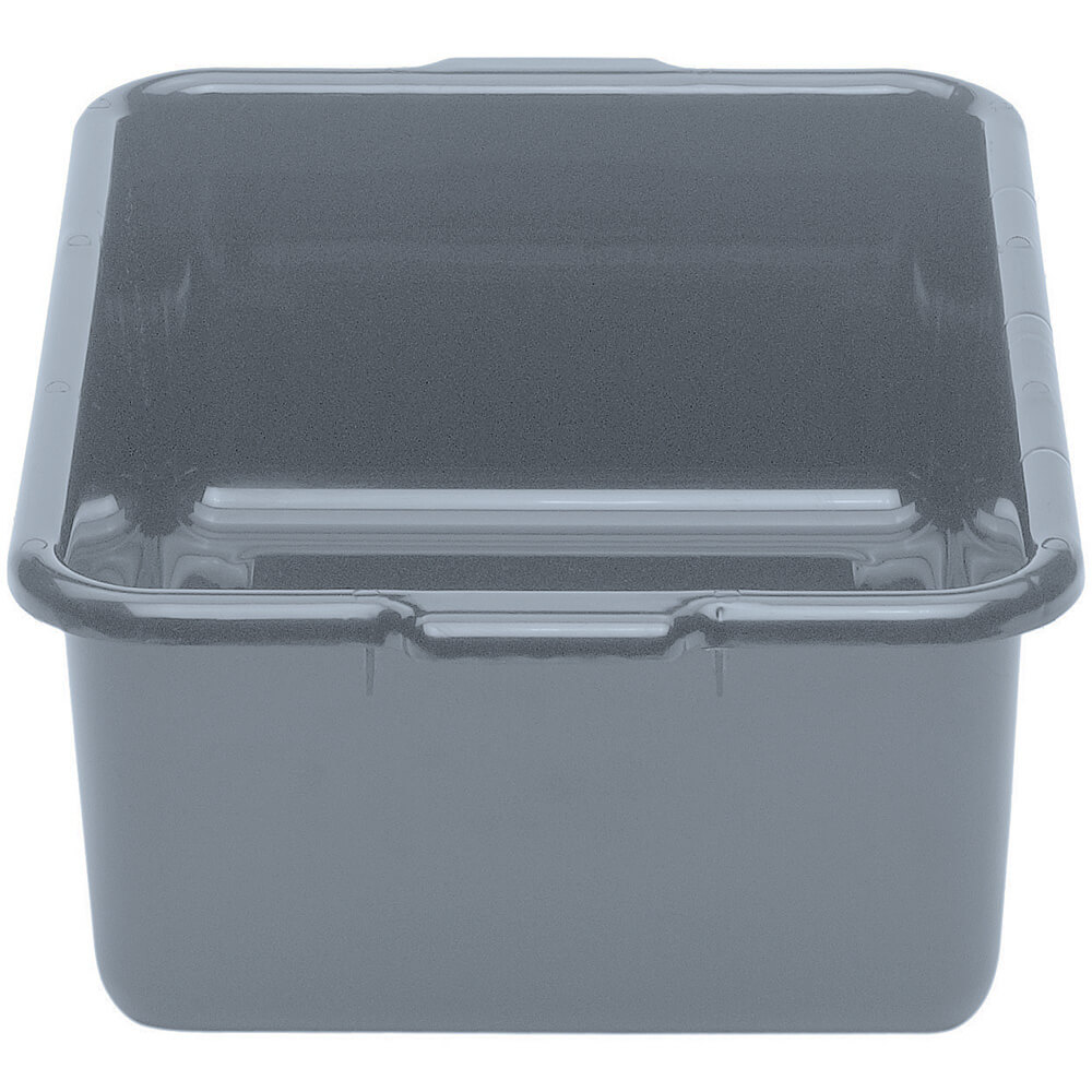 Gray, 15" X 21" Plastic Bus Boxes, 12/PK | 21157CBP-180 | Cambro