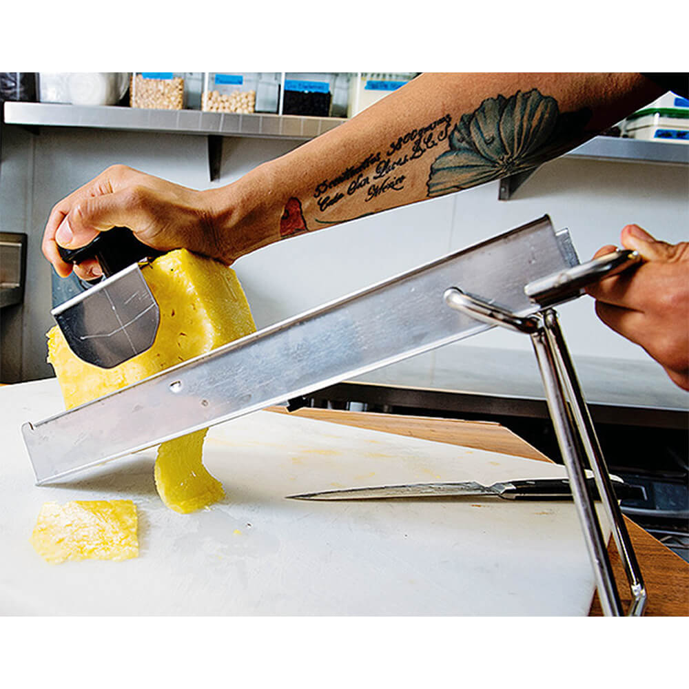 Stainless Steel Mandolin Slicer With Pusher | 215000 | Matfer Bourgeat