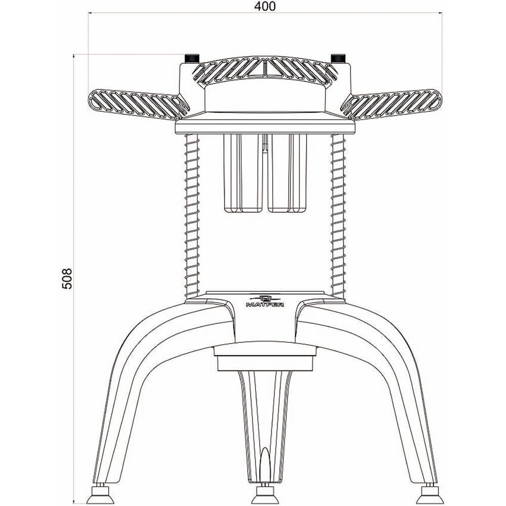 Heavy Duty Fruit And Vegetable Slicer, 6 Segments | 215706 | Matfer ...