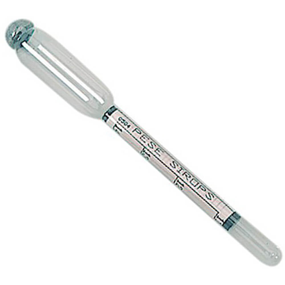 Clear, Glass Sugar / Syrup Density Meter | 250108 | Matfer Bourgeat