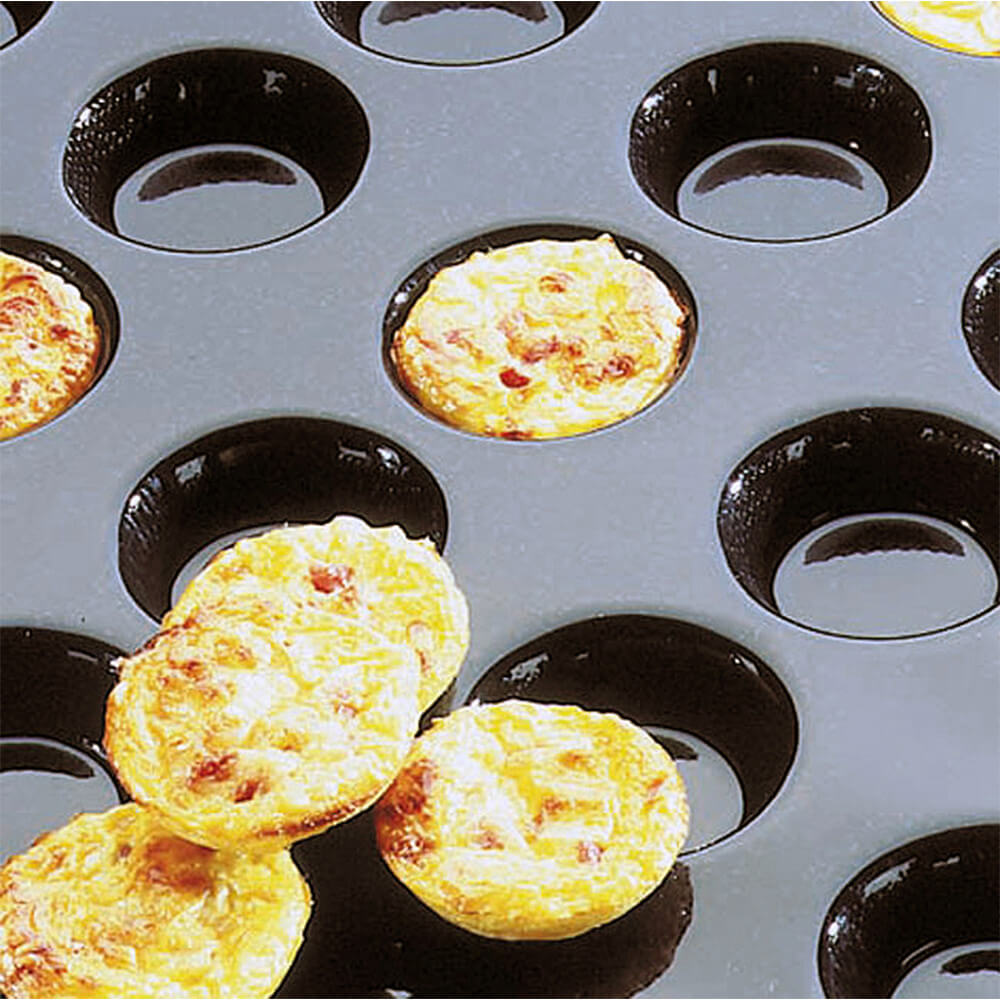 Silicone Flexipan Tartlets Baking Molds, 12 Cups | 336406 | Matfer Bourgeat