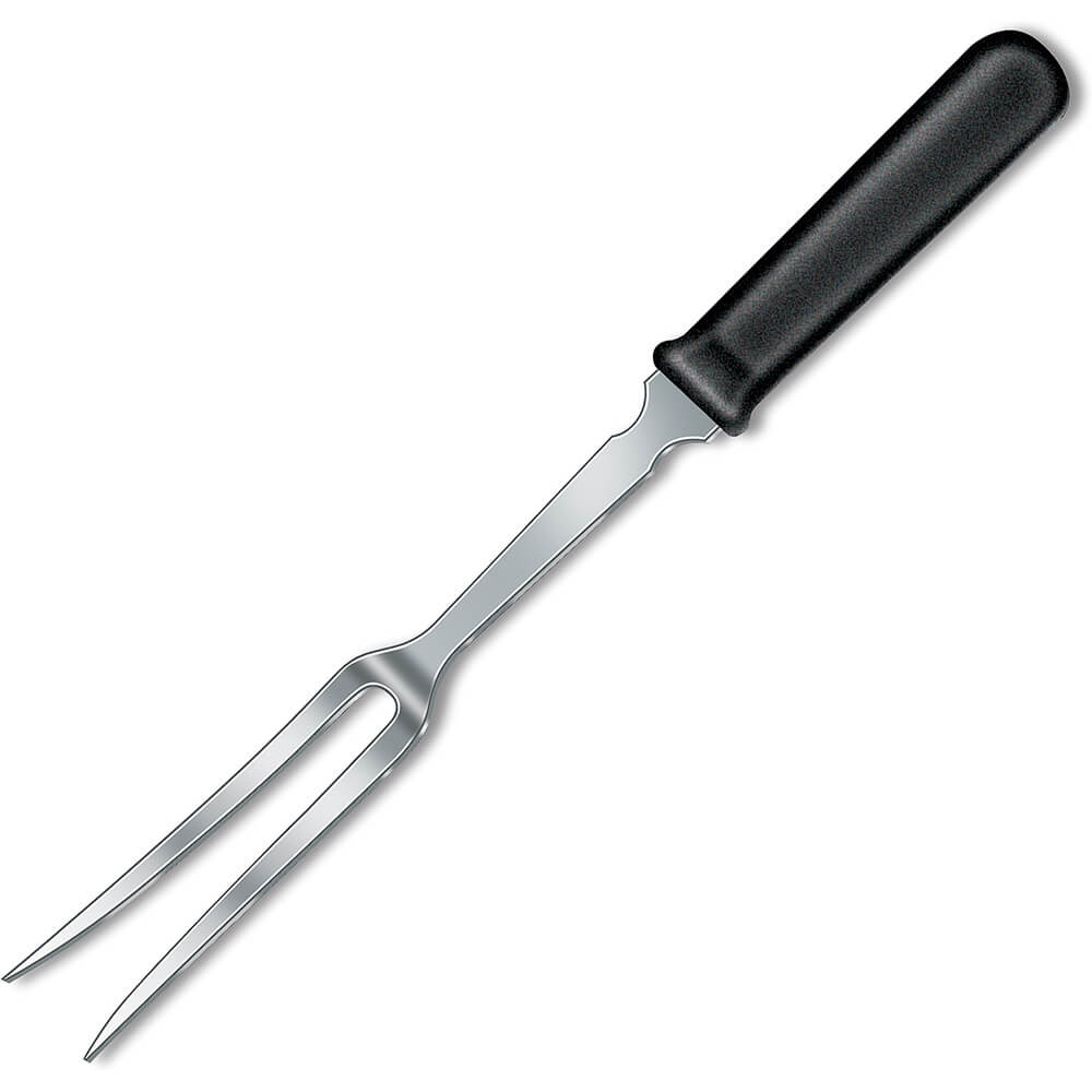 14" Pot Fork, Full Tang, Black Polypropylene Handle | 7.6058.14 ...