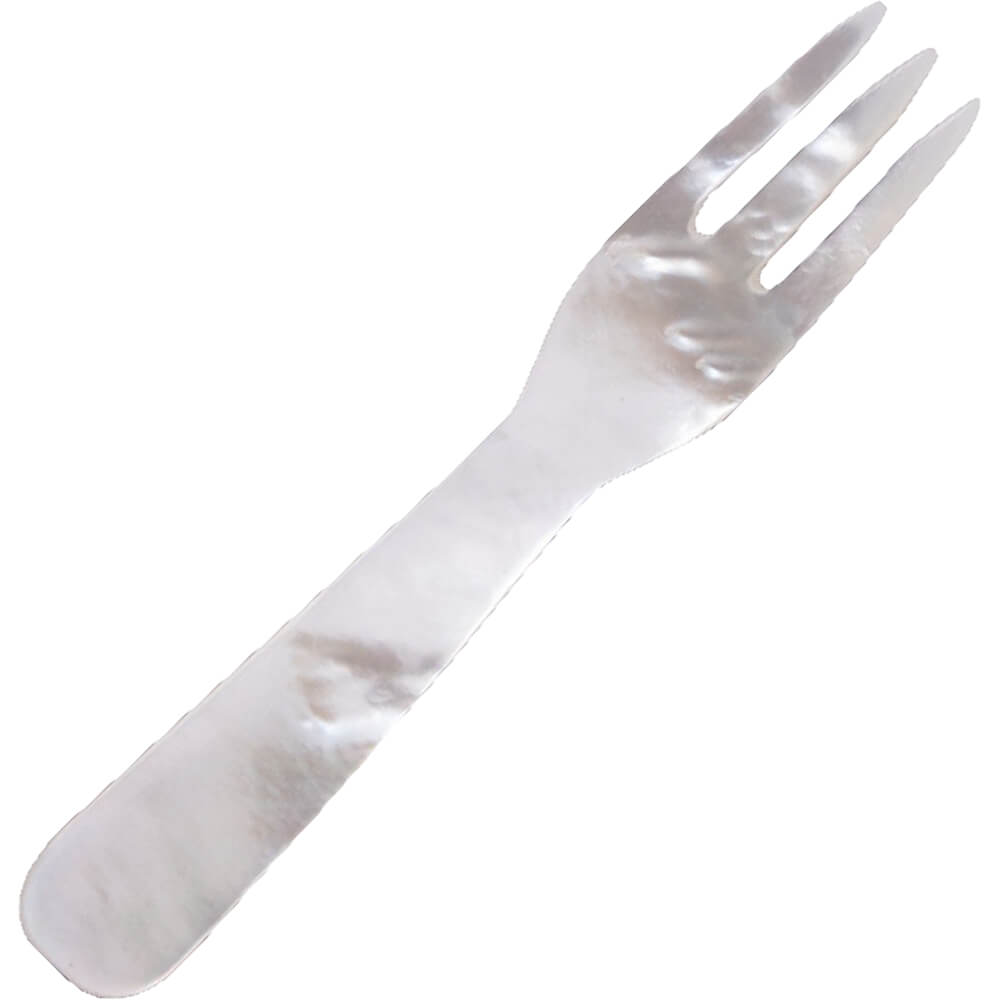Gray, Plastic Caviar Fork, 4.5" | 41518-02 | Paderno