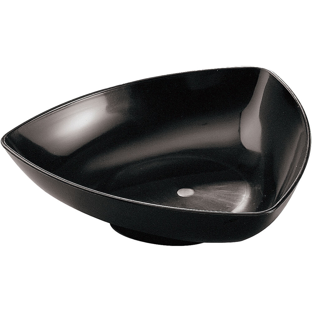 Black, ABS Triangular Scoop Bowl, 8.38" | 41869K03 | APS