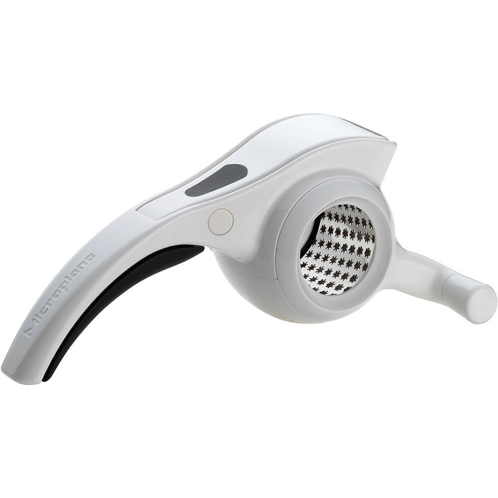 Microplane White, Polycarbonate Rotary Cheese Grater, 439308