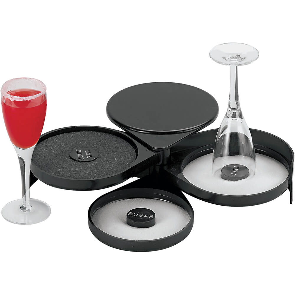 Black, Plastic Glass Rimmer, 13" | 44101-03 | Paderno