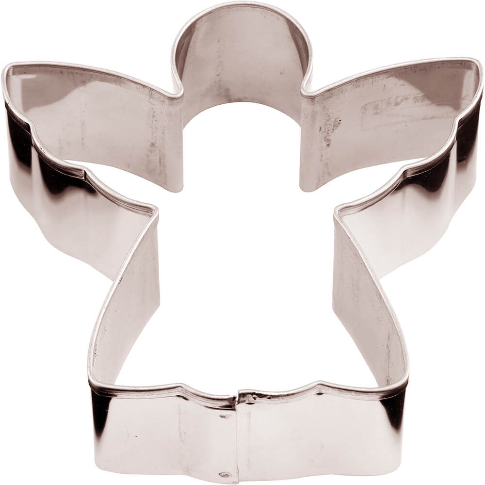 Stainless Steel Angel Cookie Cutter, 2.75" | 47377-08 | Paderno