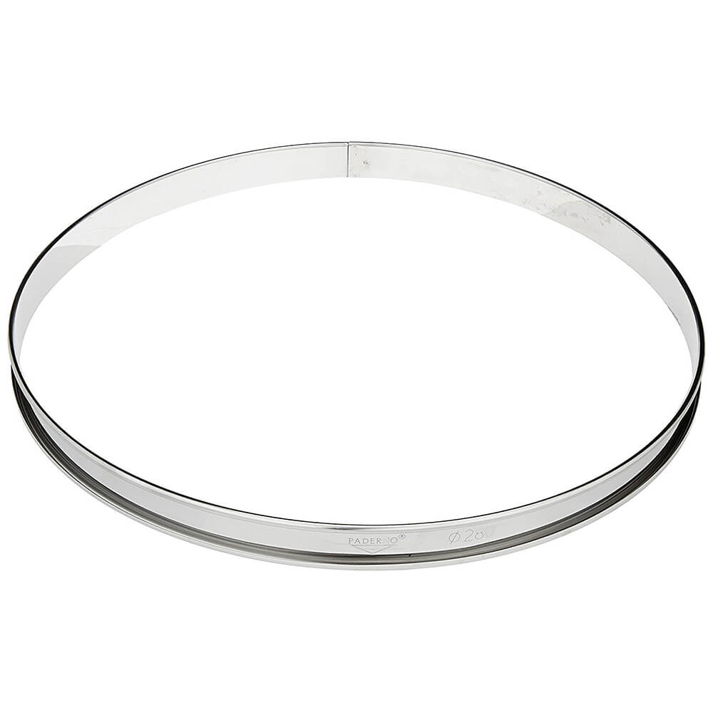 Stainless Steel Pastry / Tart Ring, 11" | 47533-28 | Paderno