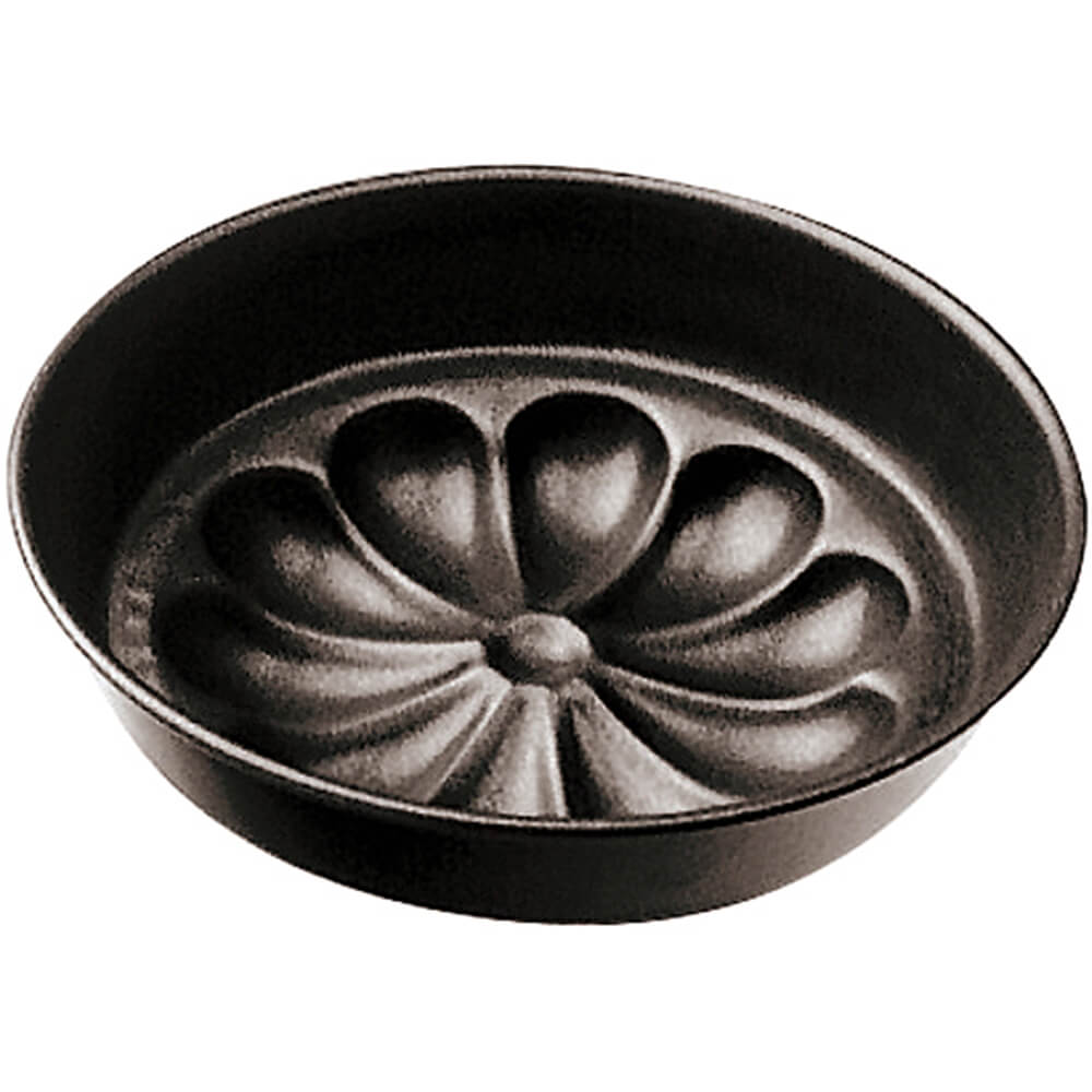 Paderno Black, Steel Non-stick Flower Baking Mold, 7.88", 47718-20