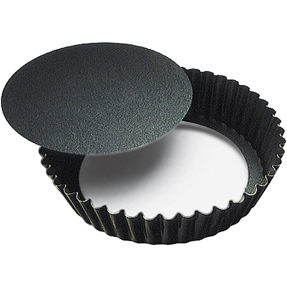 Steel Non-stick Deep Fluted Cake Mold, Removable Bottom, 9.5" | 47719-24 | Paderno
