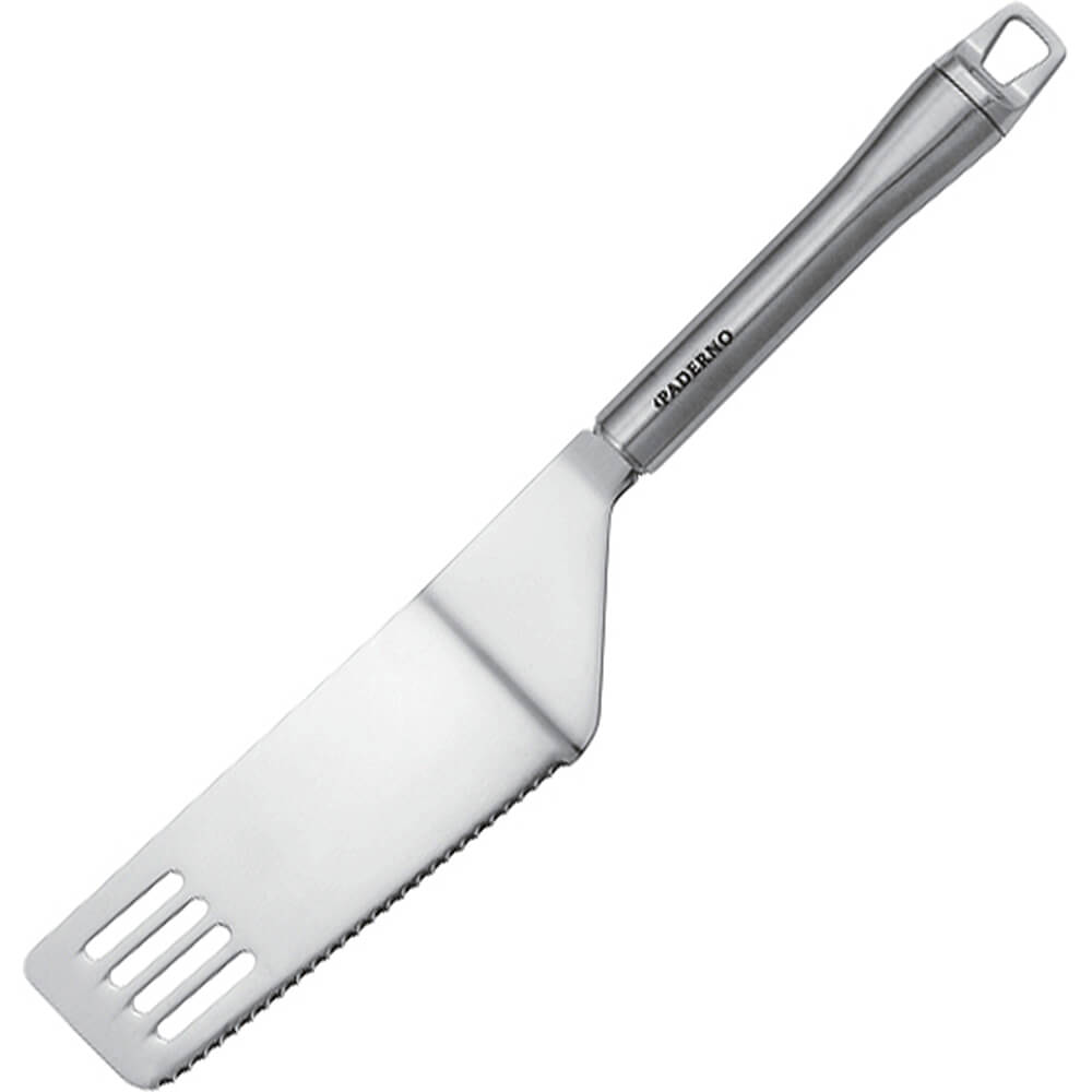 All Stainless Steel Long Lasagna Server, 11" | 48278-27 | Paderno
