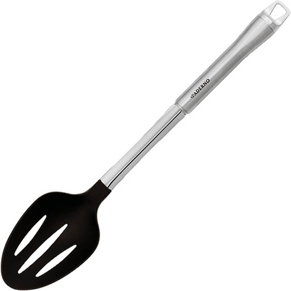 Paderno Black, Composite Material Pa+ Perforated Spoon, Stainless ...