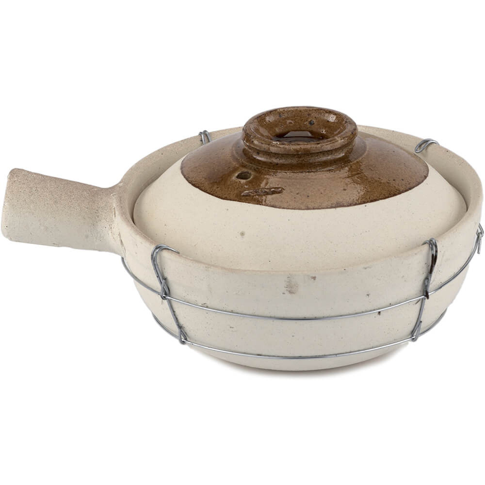 Earthenware 0.63 Qt. Single-handled Clay Pot for Cooking, 6.5" | 49633 ...
