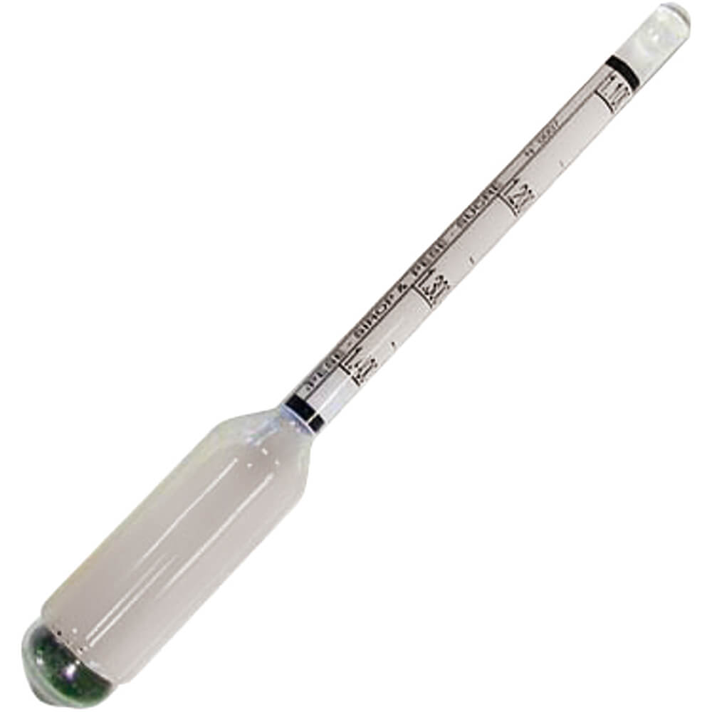 Clear, Glass Syrup Density Meter, 5.5" | 49703-00 | Paderno