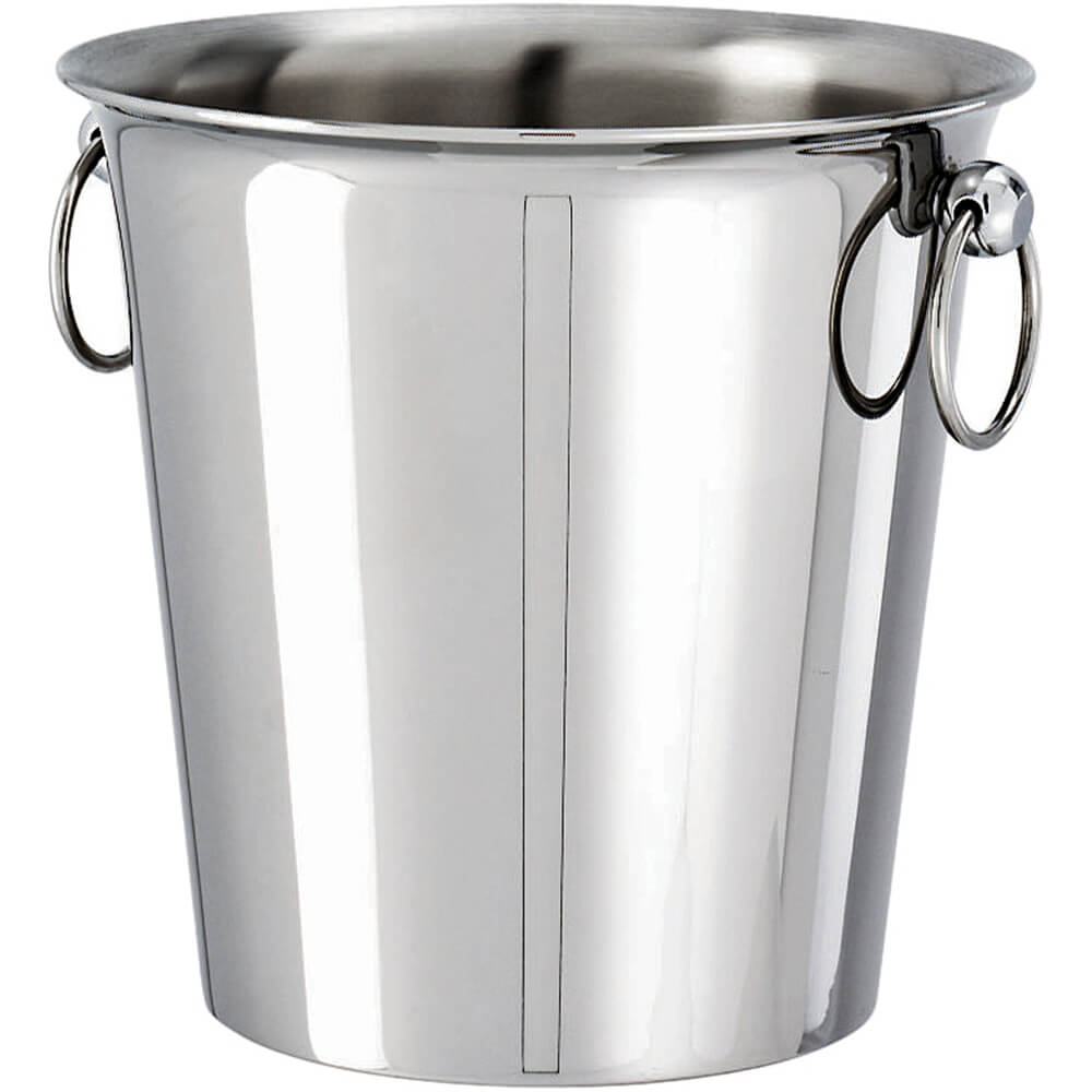 Stainless Steel Wine Bucket, 1/2 Bottle, 7.25" | 56120-18 | Paderno