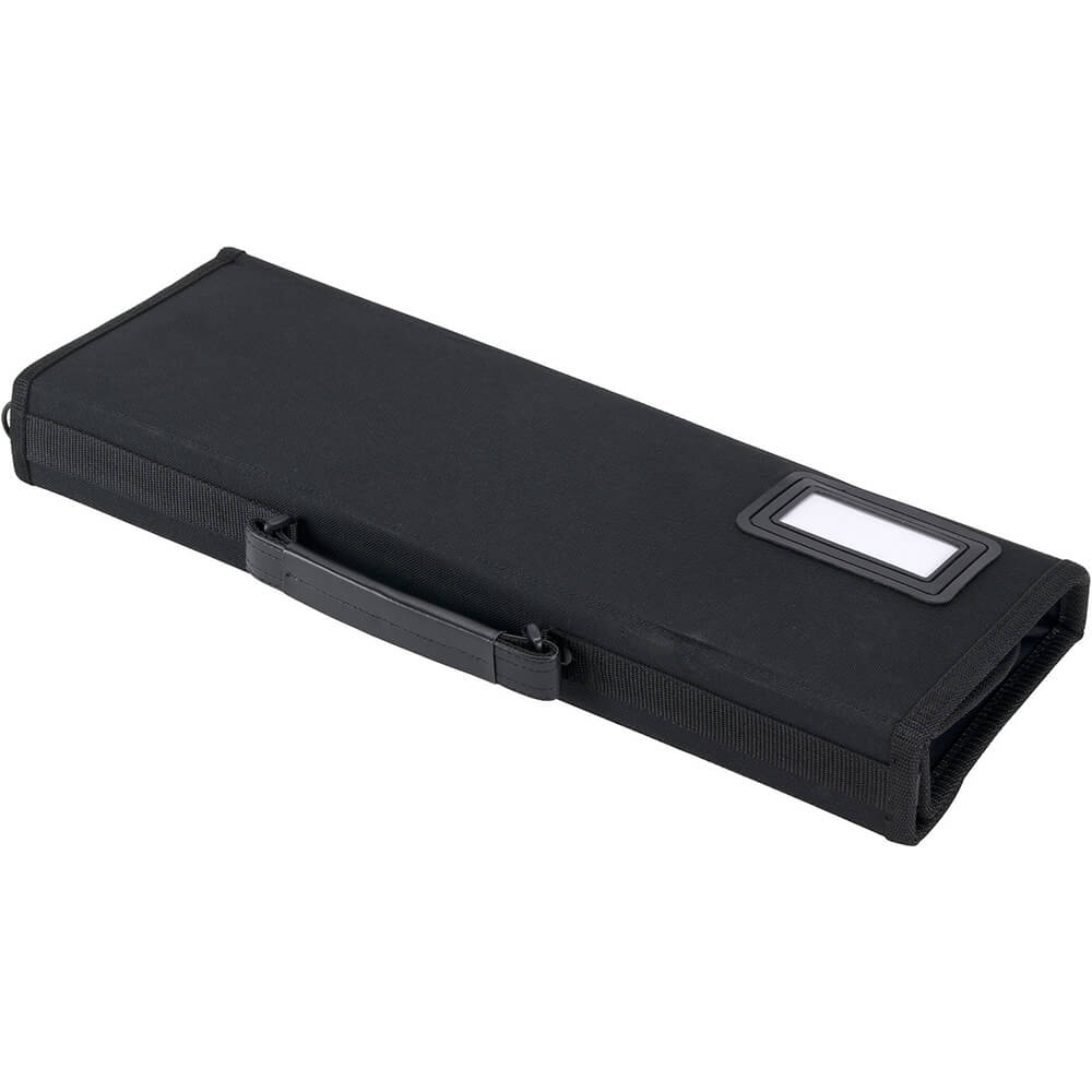 Soft Knife Case, Black Polyester, Holds Up To 10 Knives 12" Long | 7. ...