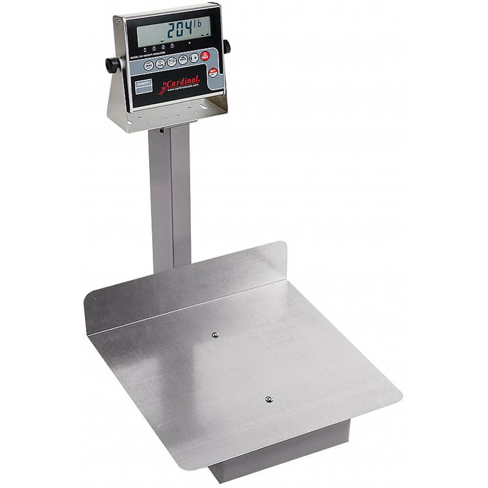 Galvanized Platform Scale W/ 204 Weight Indicator, 400 Lb. | 7045G ...