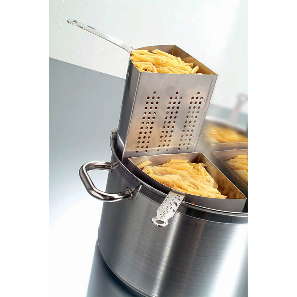 Stainless Steel Triangular Pasta Strainer / Cooker, 3 Qt. | 713504 ...