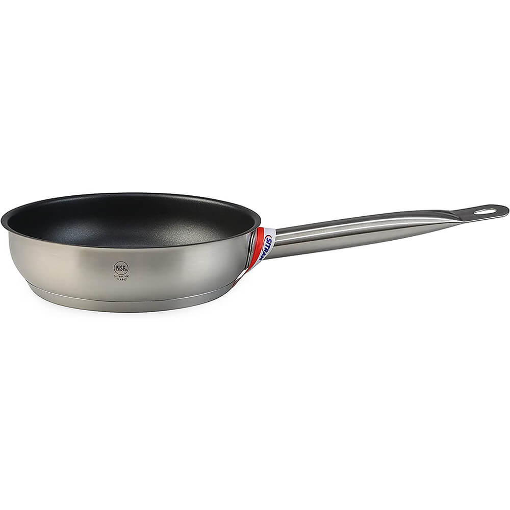 Sitram 18/10 Stainless Steel Non-stick Frying Pan, 9.45", 714448