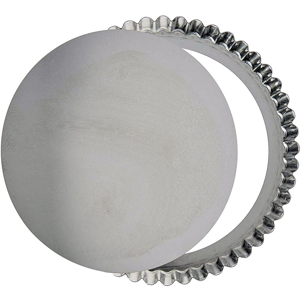 Gobel Tin Non-stick Tart Mold, Removable Bottom, 12.5", A4770232