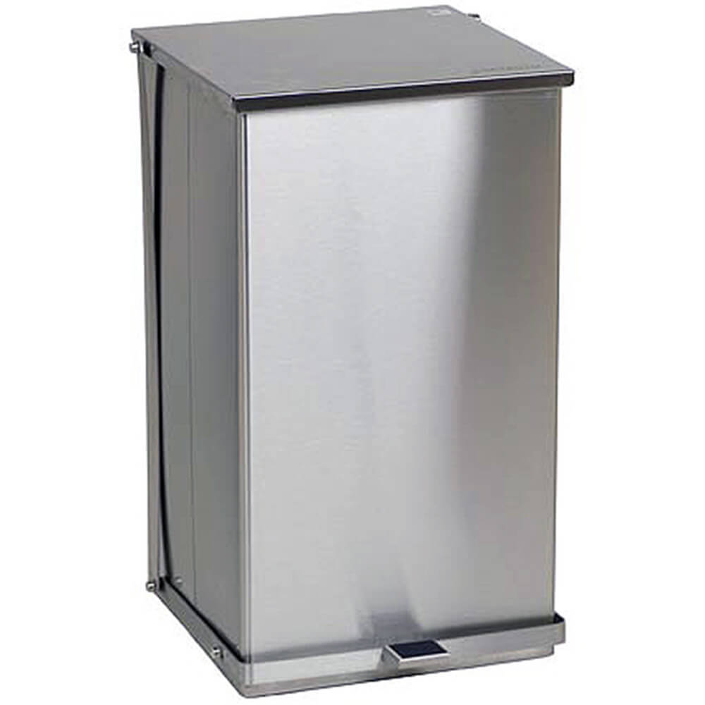 Stainless Steel, Commercial Step On Trash Can, 100 Qt | C-100 | Detecto