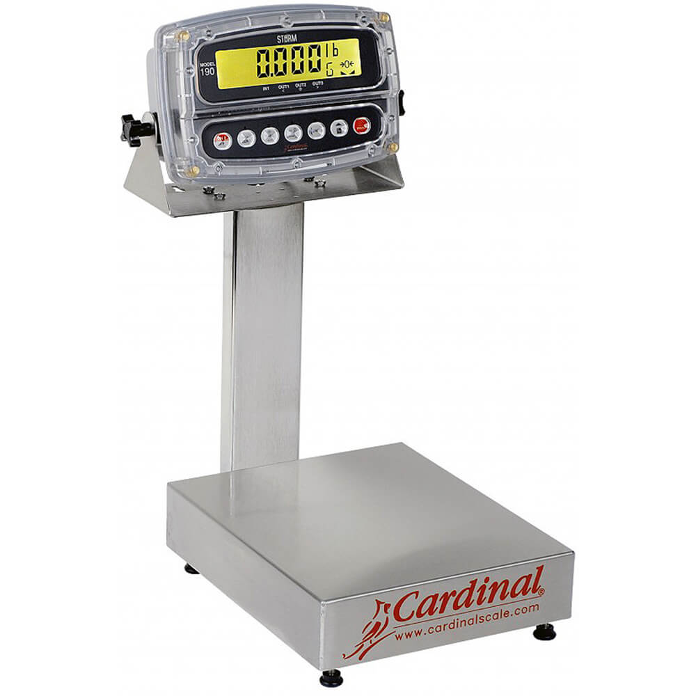 Stainless Steel, Bench Scale, Electronic, 15 Lb. W/ 190 Digital Weight ...