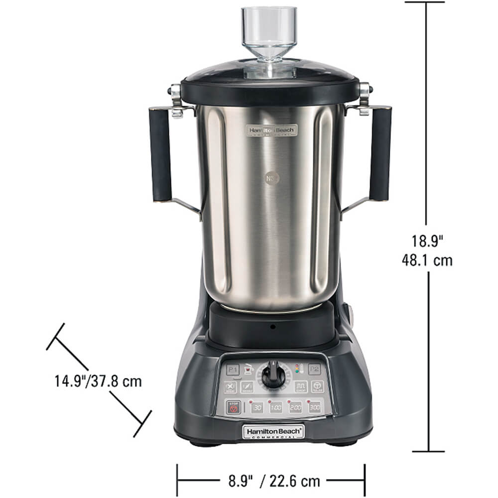 EXPEDITOR 3.5 HP 1 Gallon High Capacity Food Processor / Blender ...