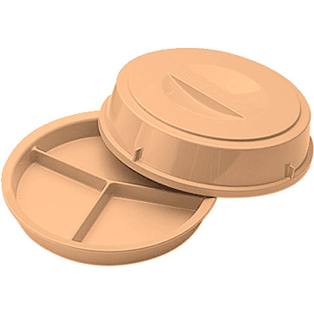 Beige, 3 Compartment Heat Keepers, Base and Cover, 6/PK | HK93CW-133 ...