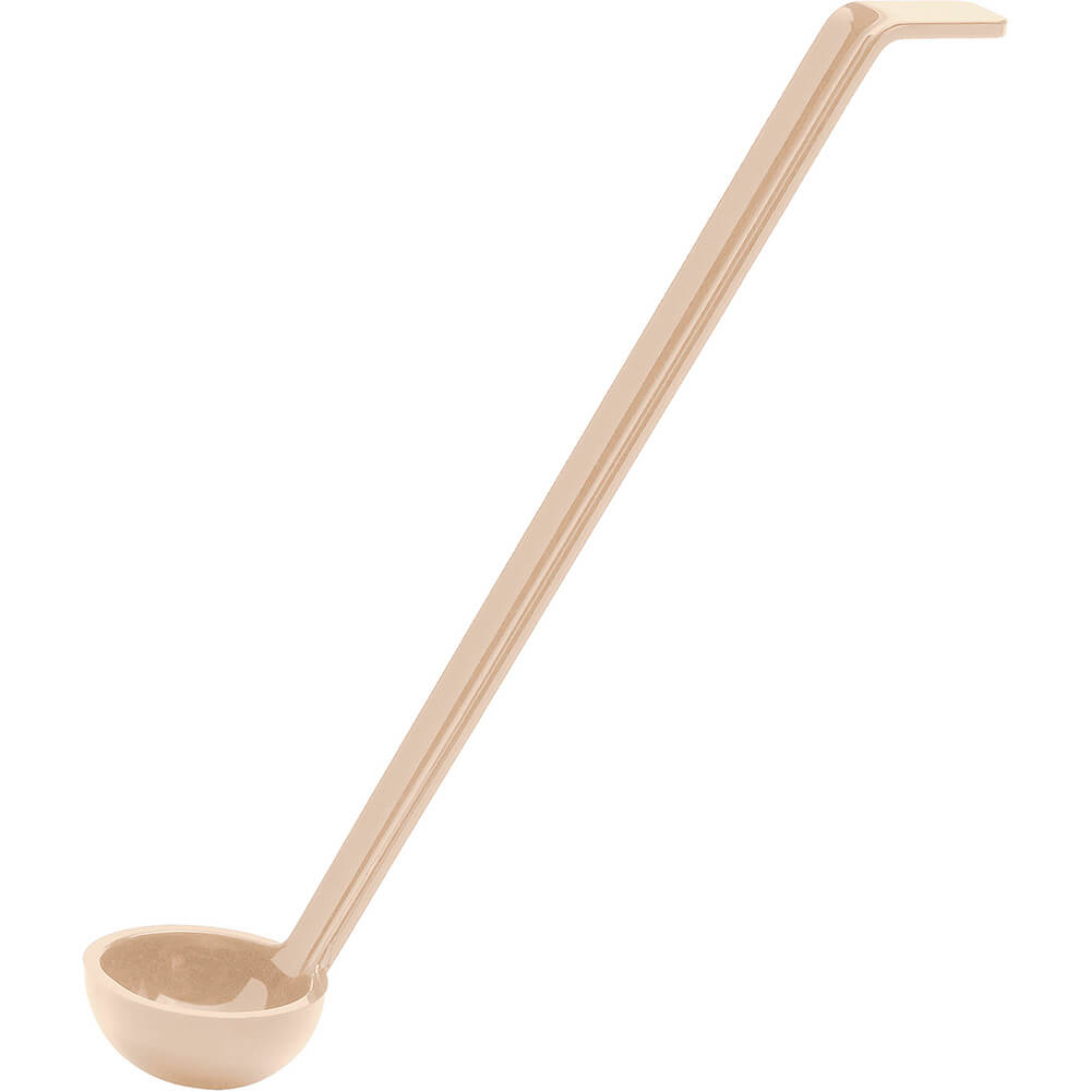 Cambro Beige, 1 Oz. Plastic Ladle, Polycarbonate, Long Handle, 12/PK ...